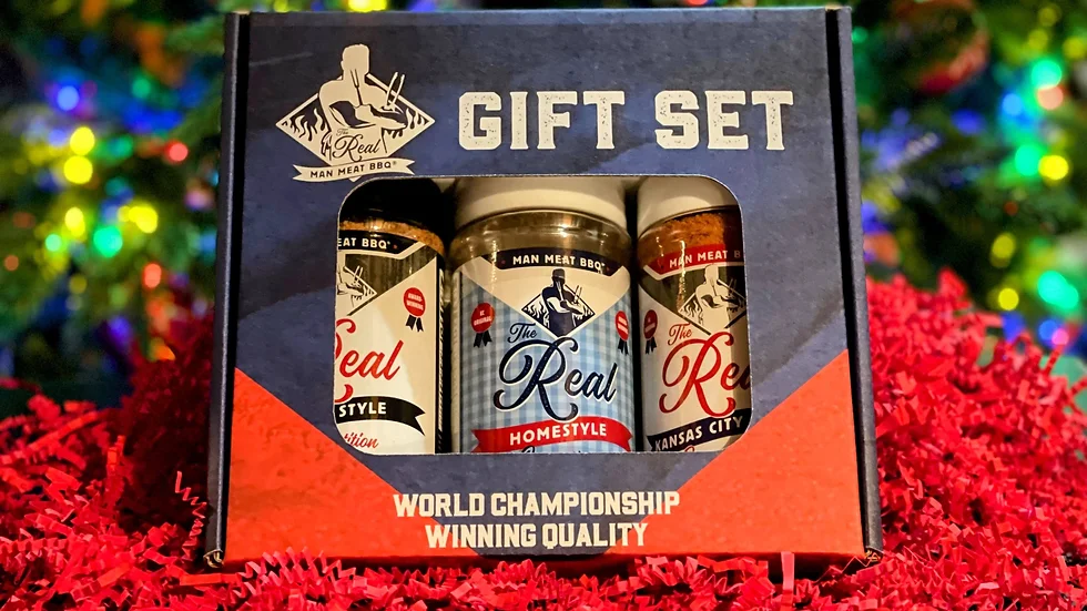 The Real Rub Gift Set - The Real Man Meat BBQ