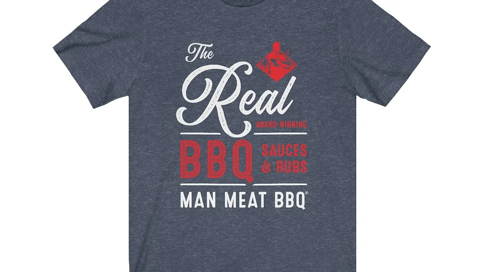 The Real Man Meat BBQ Rub and Sauce shirt – The Real Man Meat BBQ